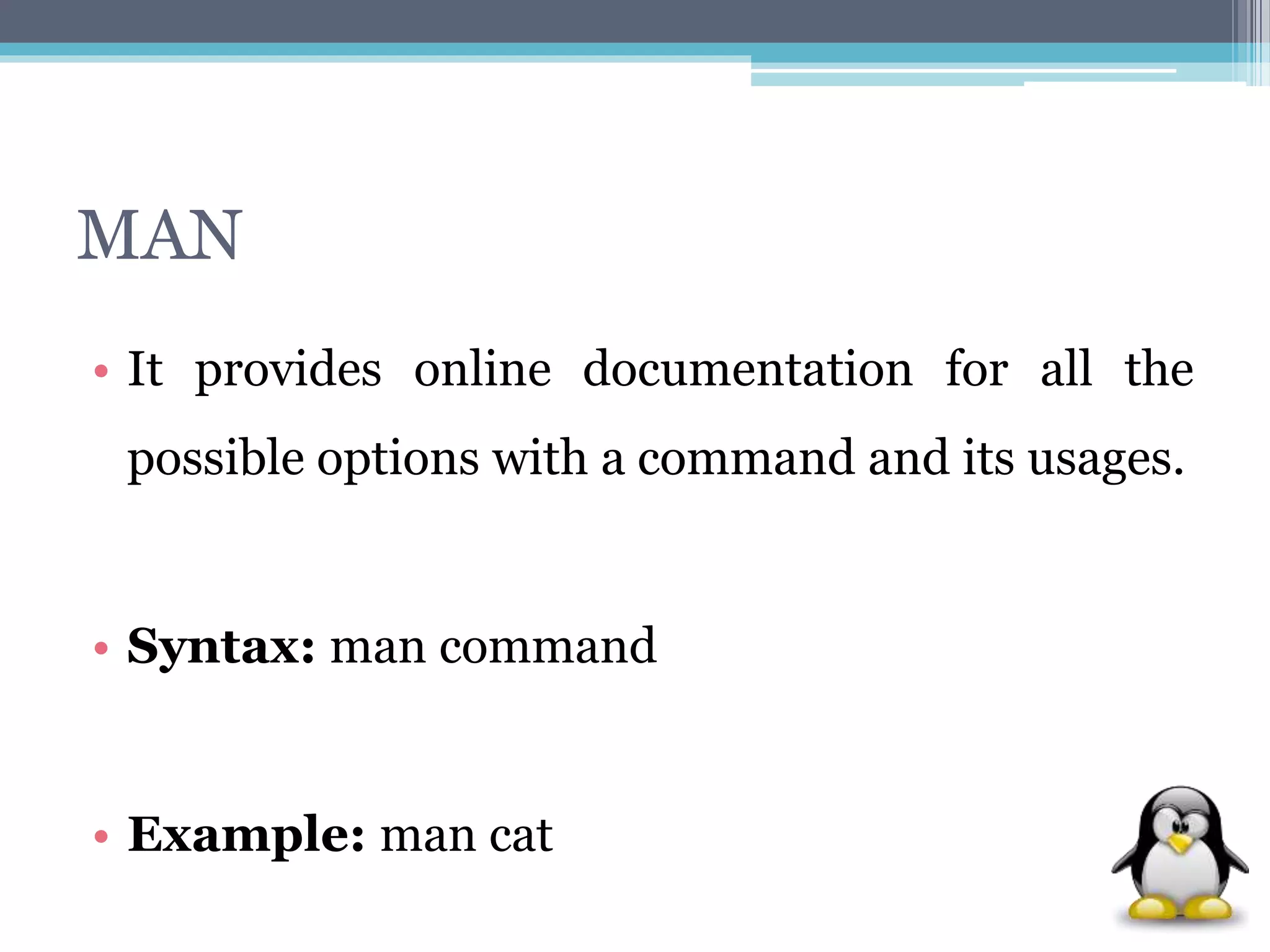 Linux commands | PPTX