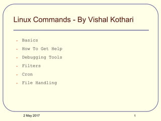 Linux Commands | PPT
