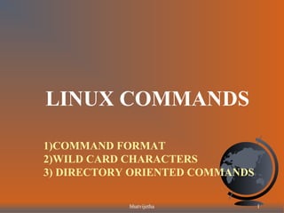 Linux commands | PPT