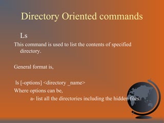 Linux commands | PPT
