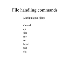 Linux commands | PPT