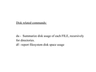Linux commands | PPT