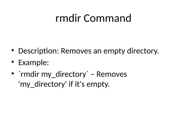 Linux commands presentation topic discrete structure.ppt