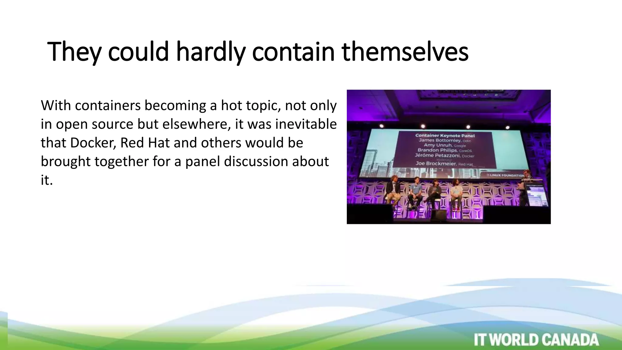 LinuxCon 2015: A recap in 8 images | PPTX