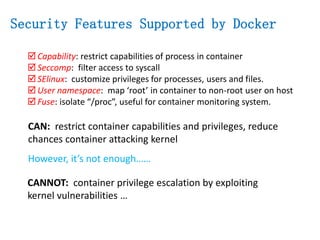Secure Containers with EPT Isolation | PPT