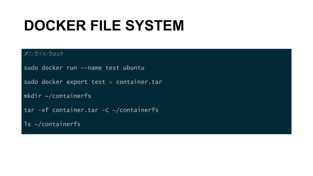 Linux Container Internals Ppt