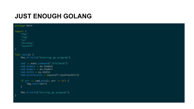 Linux Container Internals Ppt 