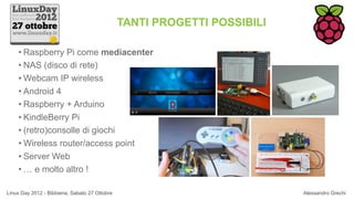 LinuxDay 2012: introduzione al Raspberry Pi | PPT