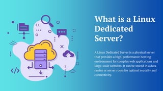 Buy Linux Dedicated Server With affordable Price | PPTX