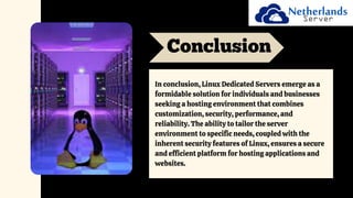 The Complete Guide to Linux Dedicated Server | PPT