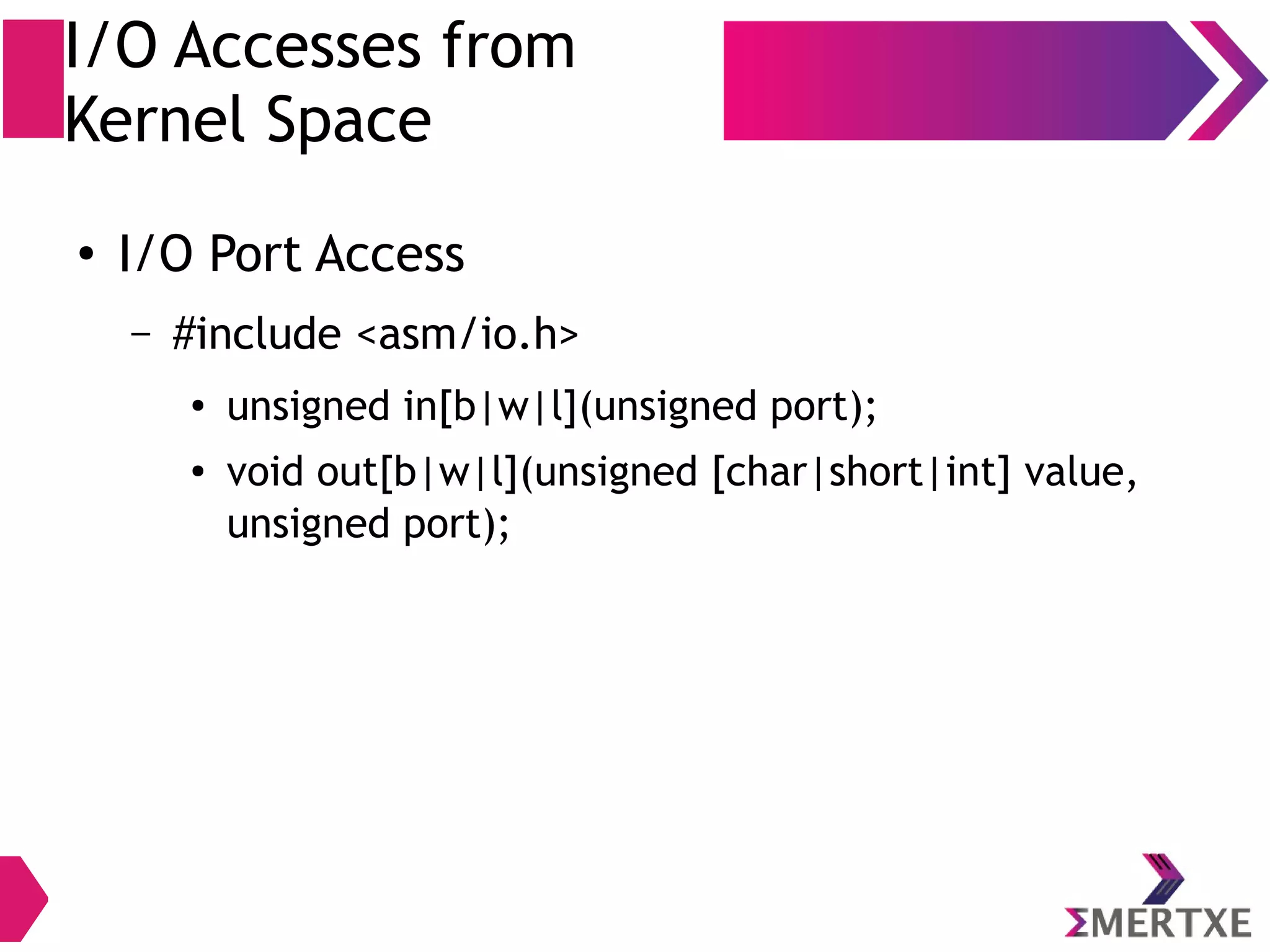 Linux device drivers | PDF