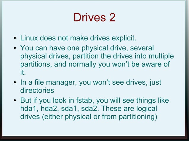 Linux Directory Structure | PDF | Operating Systems | Computer Software ...