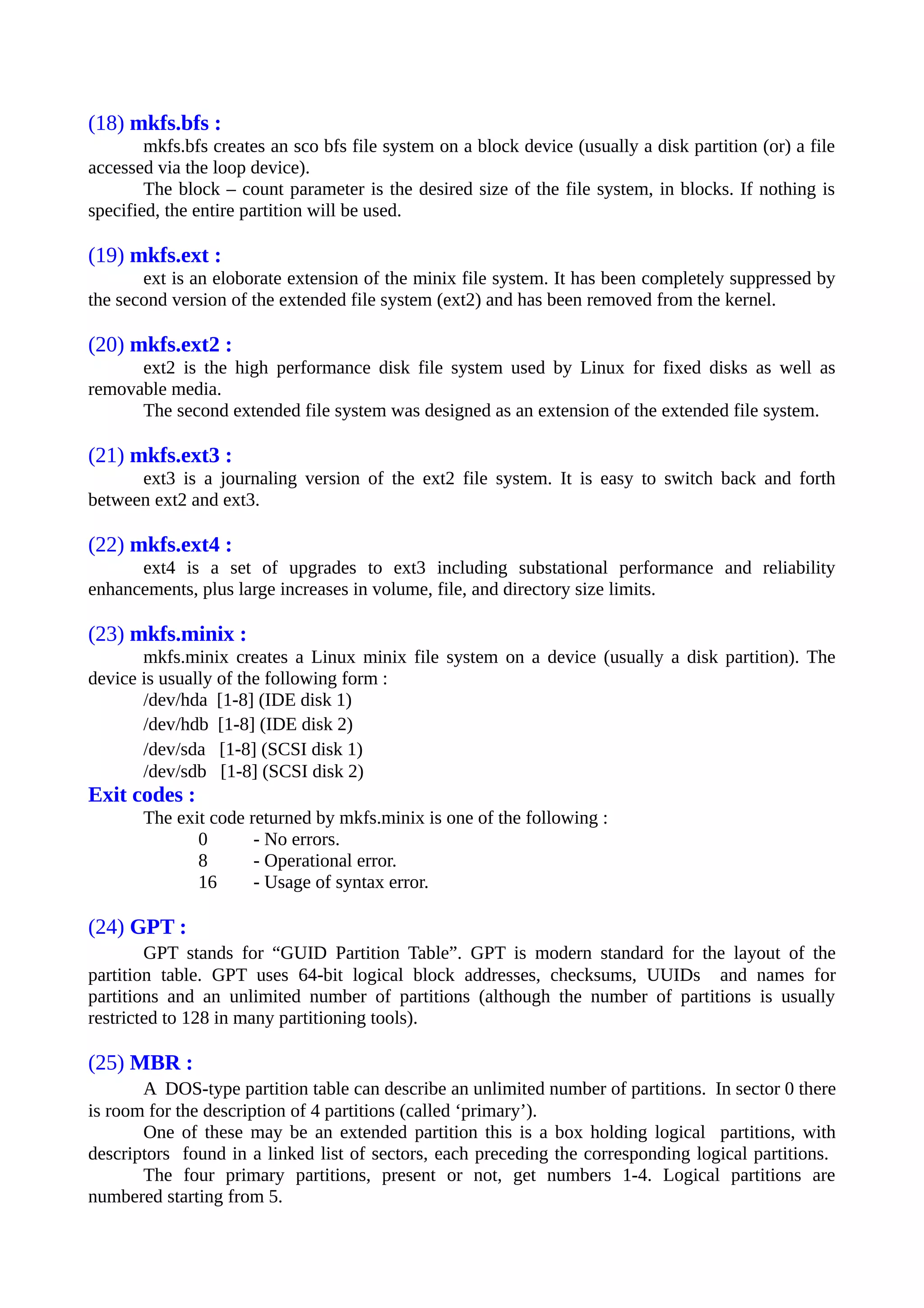 Linuxdiskmanagementcommands | PDF