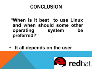 Linux distributions | PPTX