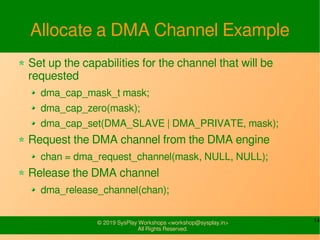 Linux DMA Engine | PDF