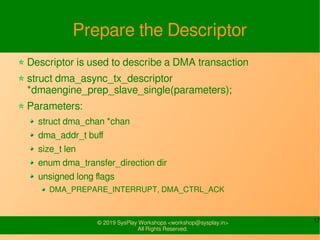 Linux DMA Engine | PDF