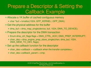 Linux DMA Engine | PDF