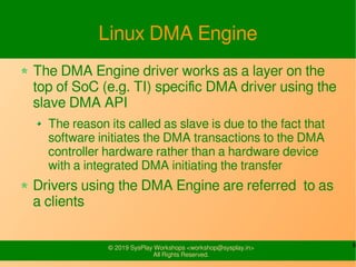 Linux DMA Engine | PDF