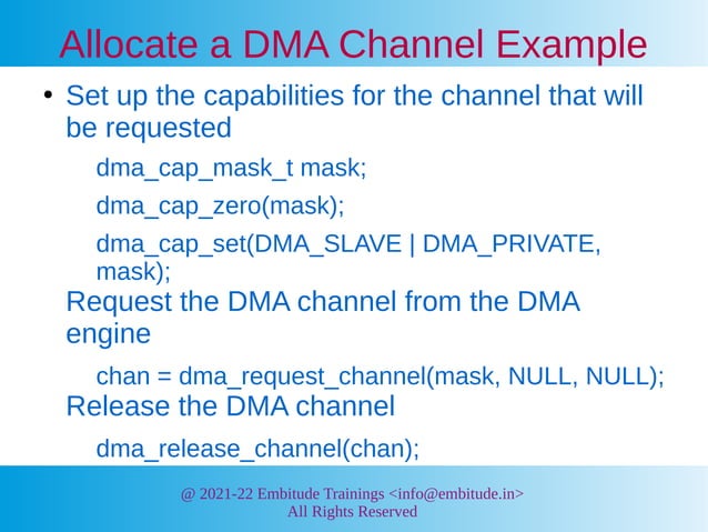 Linux dma engine | PPT