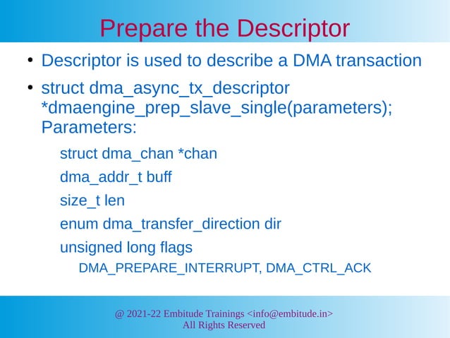 Linux dma engine | PPT