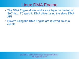 Linux dma engine | PPT