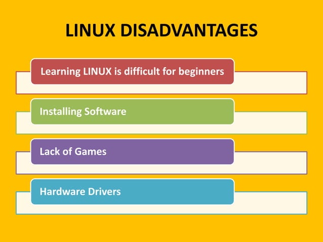 Linux Advantages and Disadvantages | PPT
