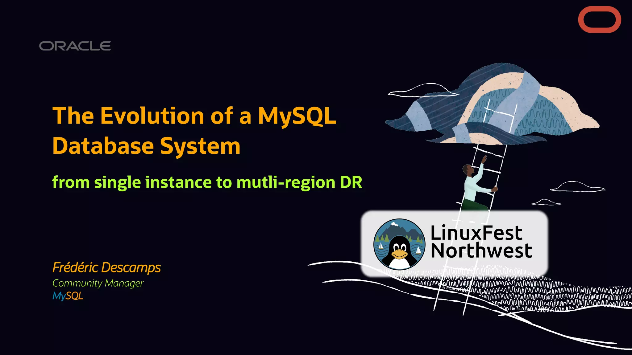 LinuxFest Northwest 2022 - The Evolution of a MySQL Database System | PPT