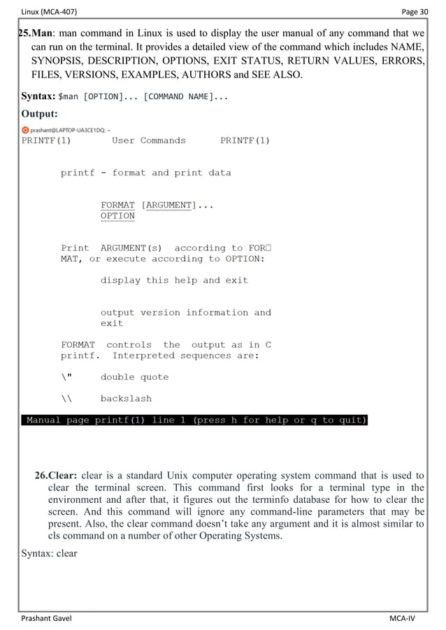 Linux File Commands And Shell Scripts Pdf