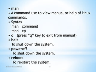 Linux file commands | PPTX