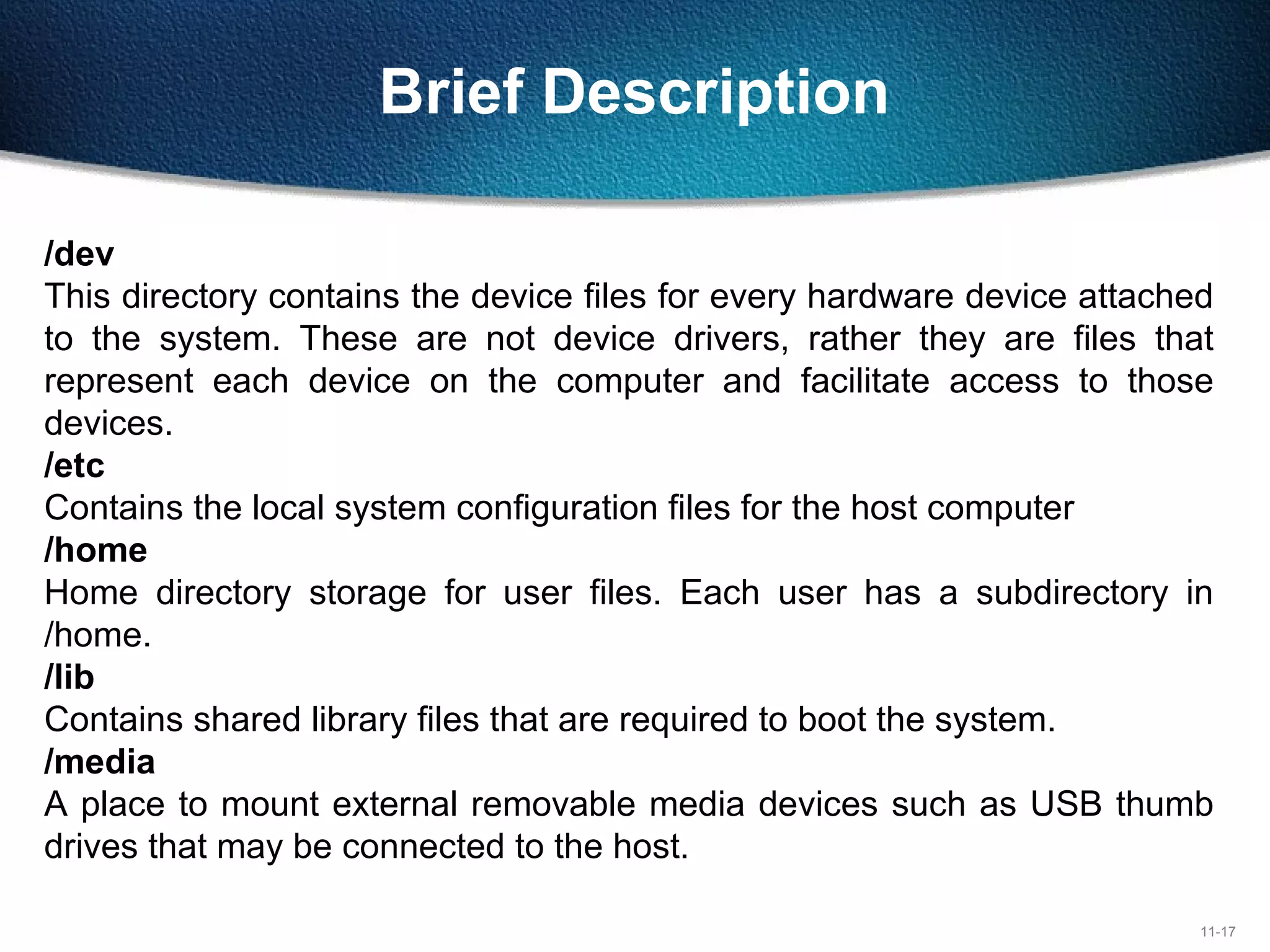 Linux file system | PPT
