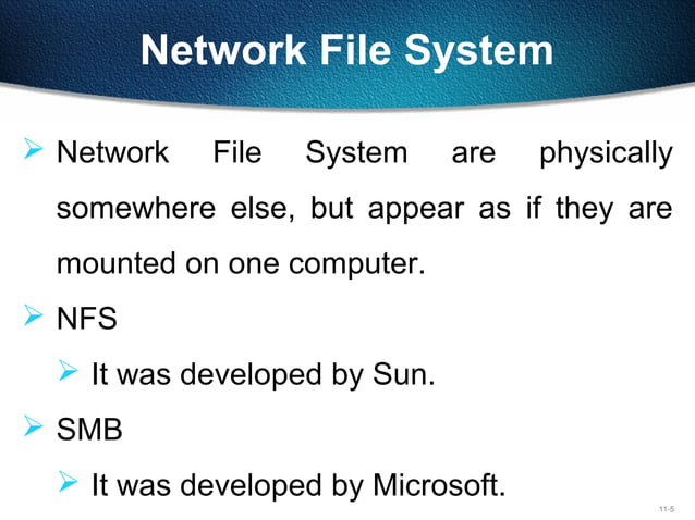 Linux File System Ppt Operating Systems Computer Software And