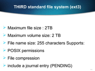 Linux file system | PPT