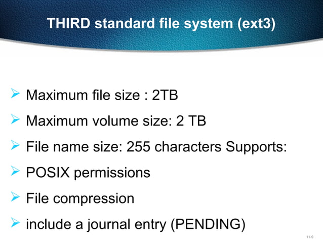 Linux file system | PPT | Operating Systems | Computer Software and Applications