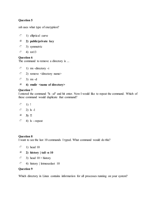 Linux Final Exam Pdf 