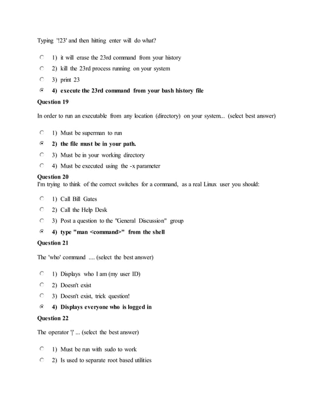 Linux Final Exam Pdf 