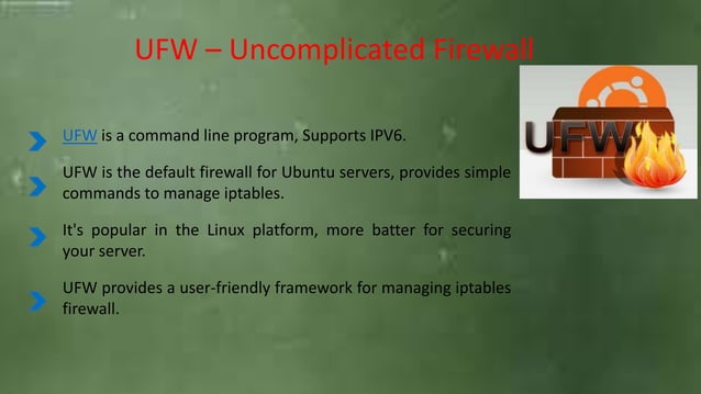 The Perfect Linux Security Firewalls | PPT