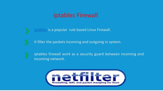The Perfect Linux Security Firewalls | PPT