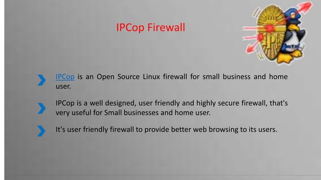 The Perfect Linux Security Firewalls | PPT