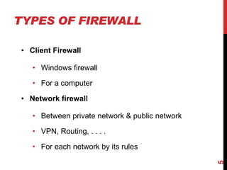 Linux firewall | PDF