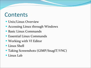 Linux for Technical Writers | PPT
