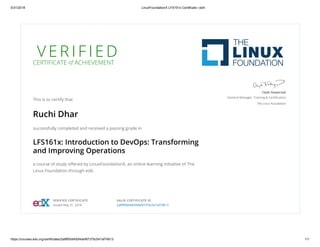 DevOps: Transforming and Improving Operations