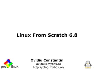 Linux from Scratch 6.8 | PDF