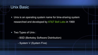 Linux Fundamentals | PPT