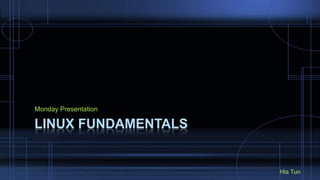 Linux Fundamentals | PPT