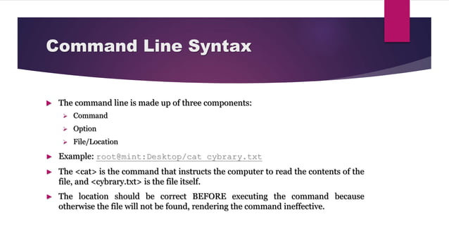 Linux fundamentals | PPT
