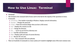 Linux fundamentals | PPT
