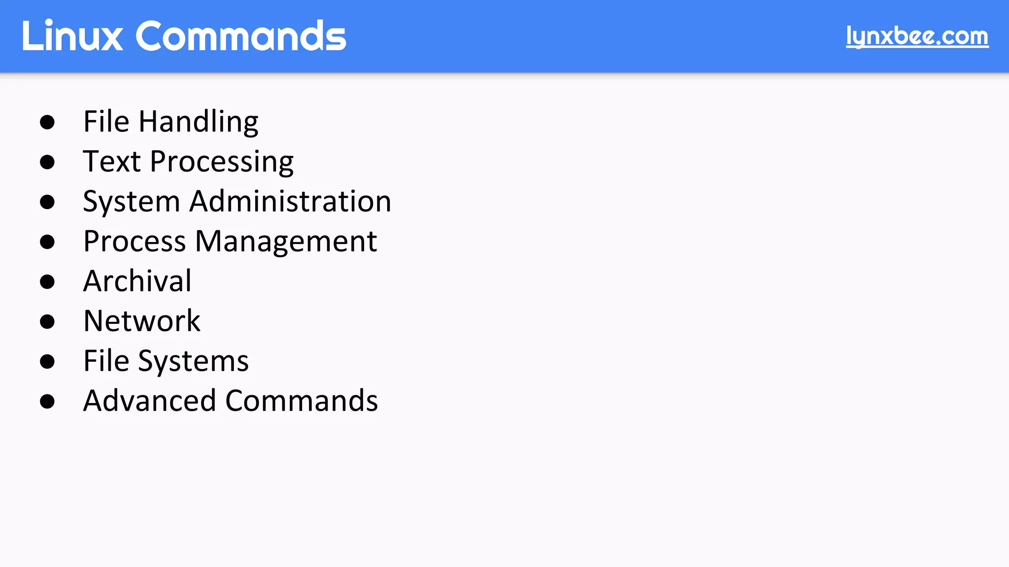 Linux Basics And Commands From