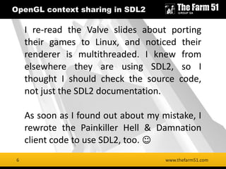 Linux as a gaming platform - Errata | PPT