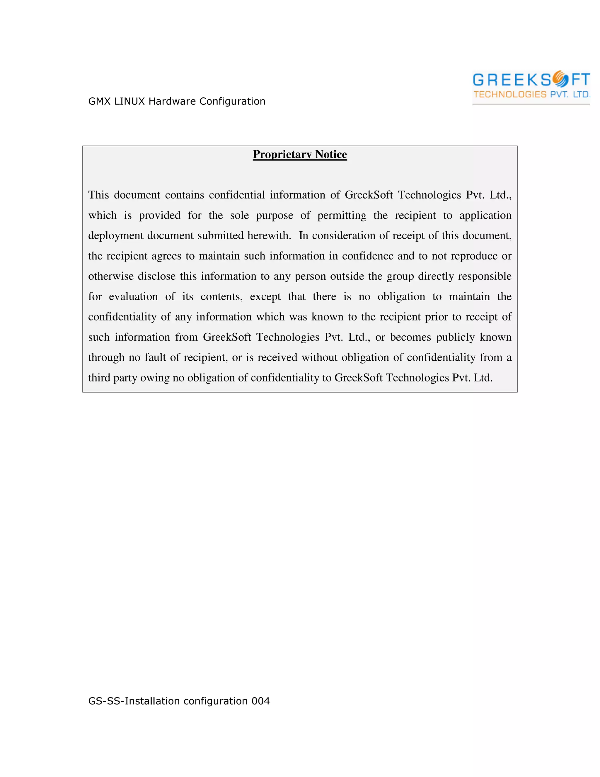 Linux Hardware Configuration | PDF