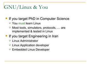 Linux history & features | PPT